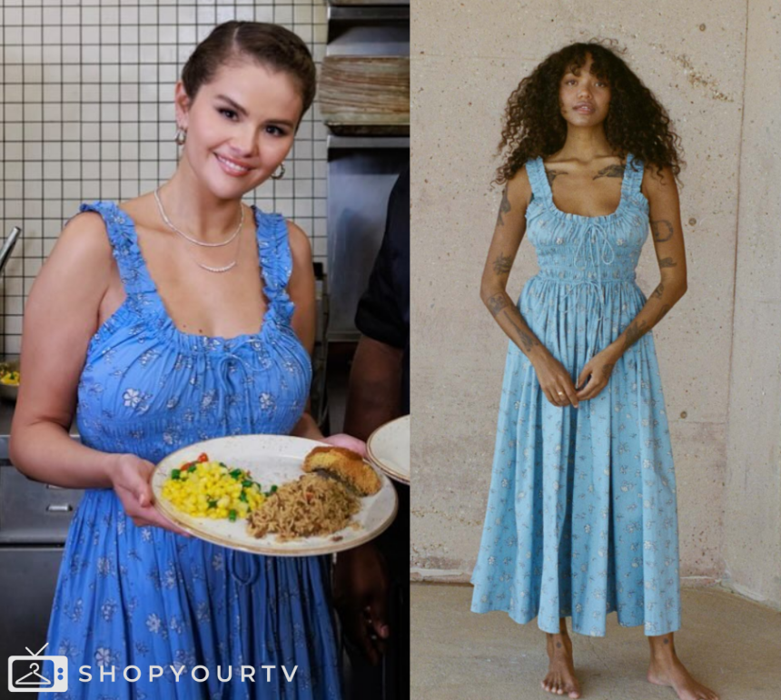 Selena + Restaurant: Season 1 Episode 6 Selena Gomez's Blue Floral ...