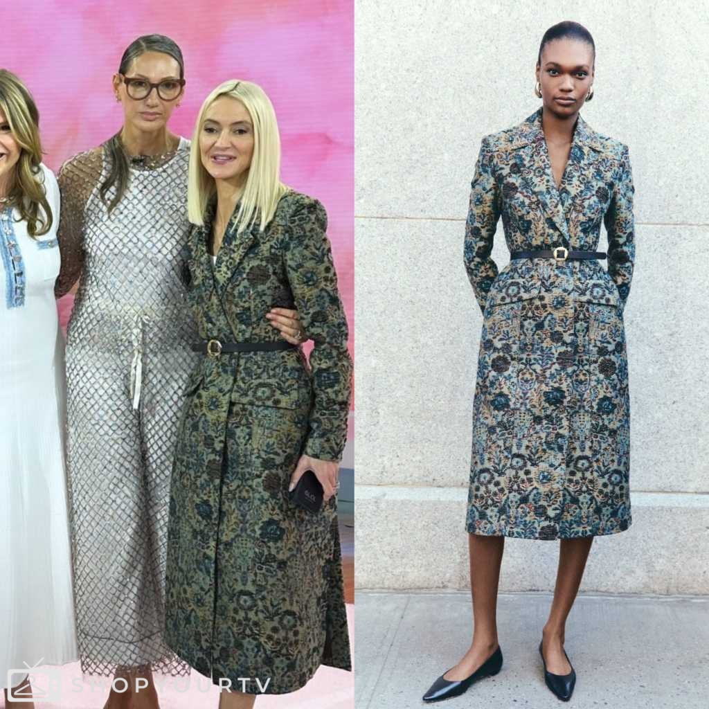 The Today Show: May 2024 Zanna Roberts Rassi’s Belted Floral Coat ...