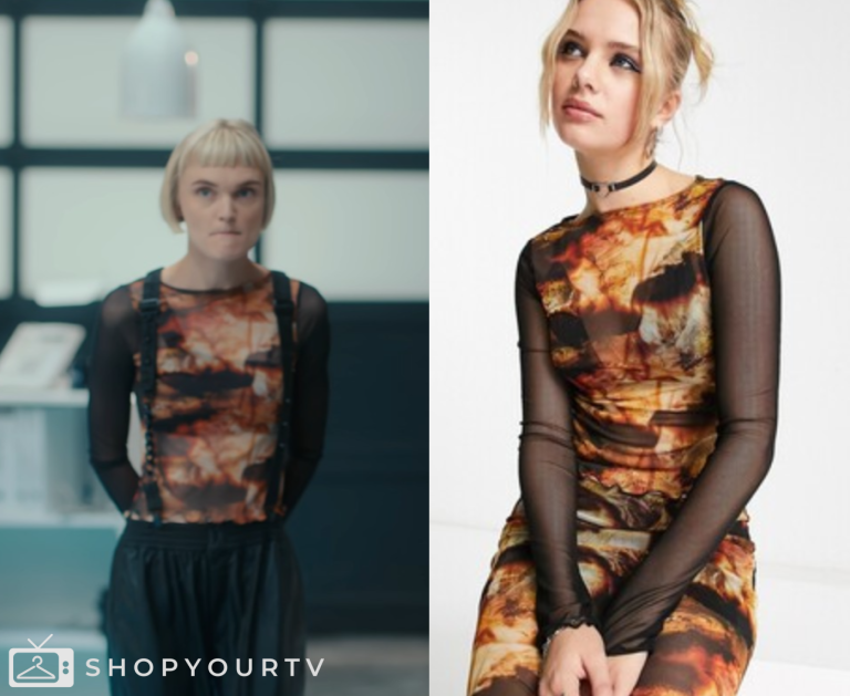 Geek Girl: Season 1 Episode 2 Betty's Mesh Top | Shop Your TV
