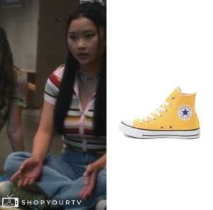Boo, Bitch: Season 1 Episode 2 Erika's Yellow hightops | Shop Your TV