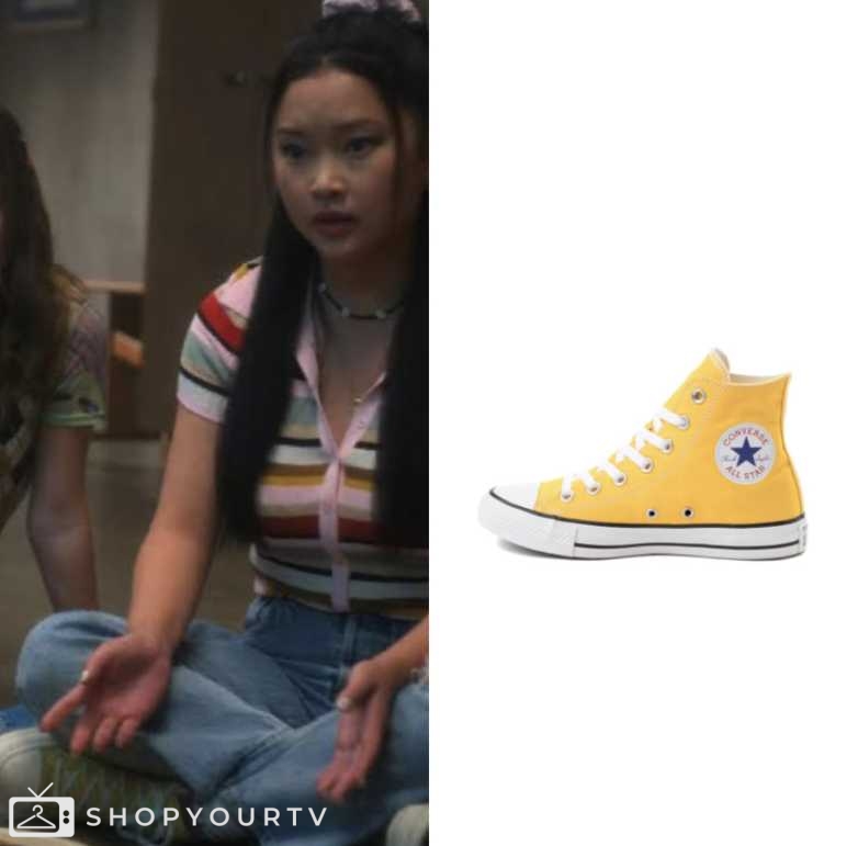 Boo, Bitch: Season 1 Episode 2 Erika's Yellow hightops | Shop Your TV