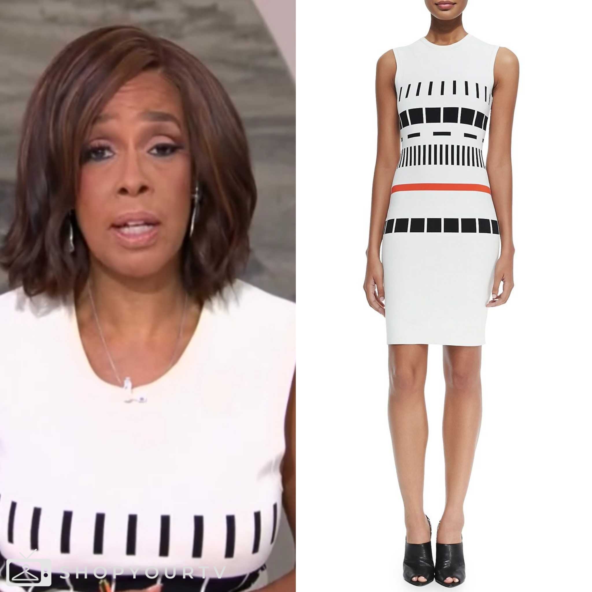 CBS Mornings: June 2024 Gayle King’s Striped Knit Dress | Shop Your TV