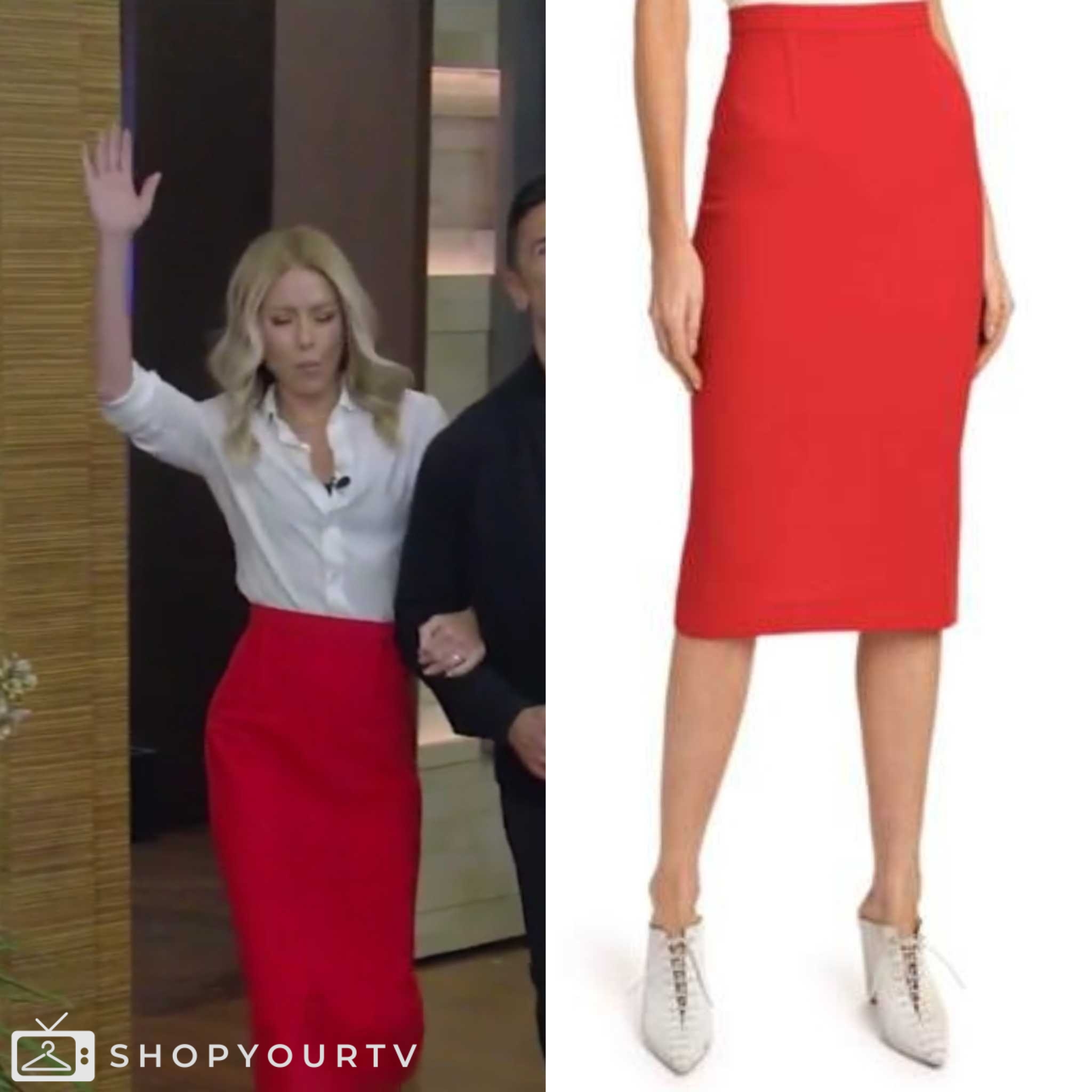 Kelly Ripa Clothes, Style, Outfits, Fashion, Looks | Shop Your TV