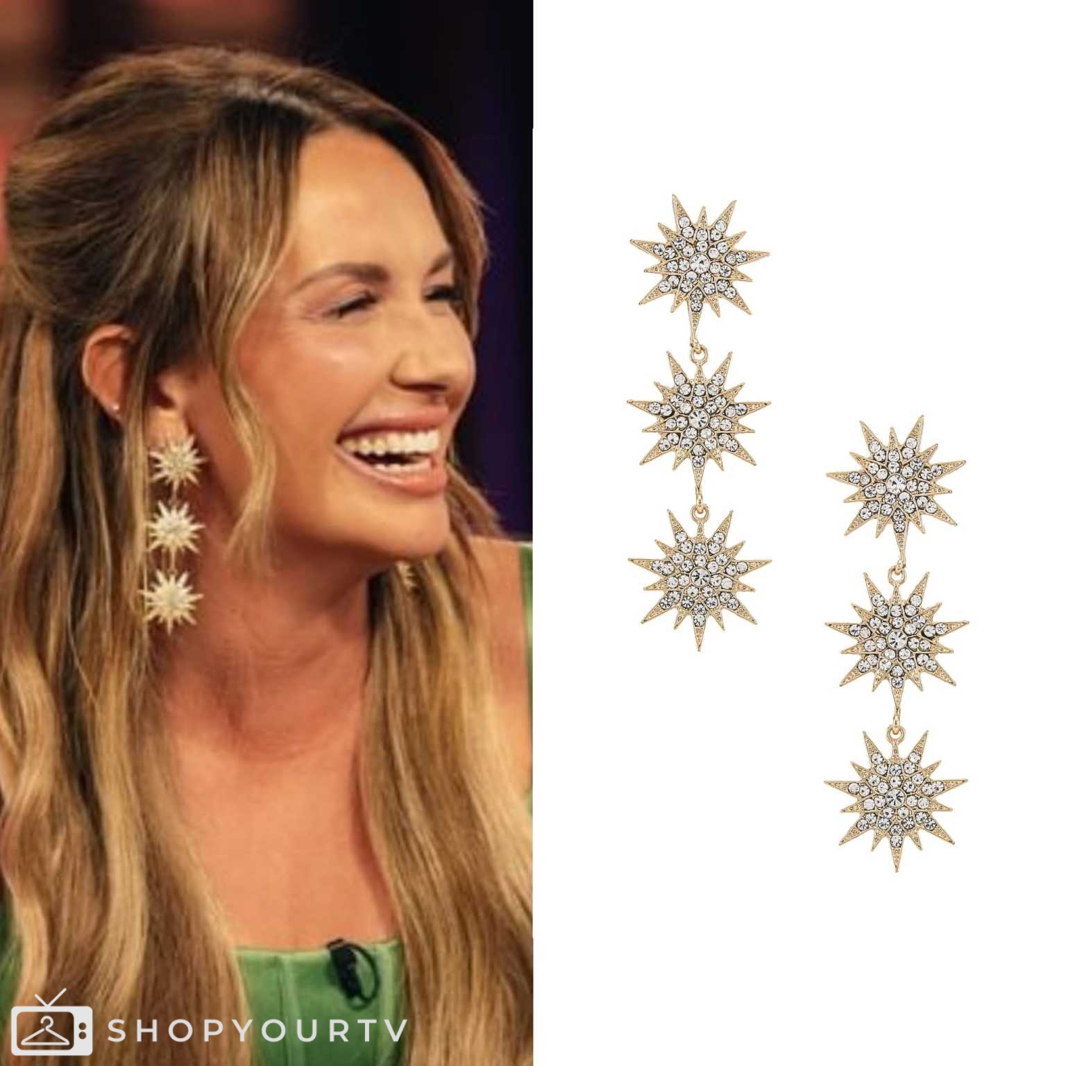 The Kelly Clarkson Show: June 2024 Carly Pearce’s Star Earrings | Shop ...
