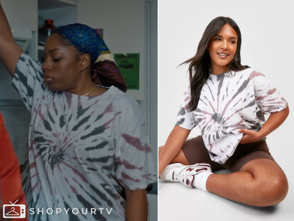 Queenie: Season 1 Episode 3 Queenie's Swirl Dye Tee | Shop Your TV