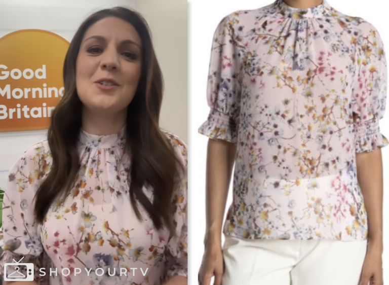 Good Morning Britain: January 2024 Laura Tobin's Black Leather Pencil ...