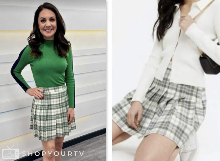 Good Morning Britain: November 2023 Laura Tobin's Green and Blue ...