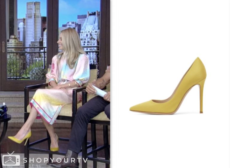 Live with Kelly and Mark: May 2024 Kelly’s Linen Belted Dress with ...