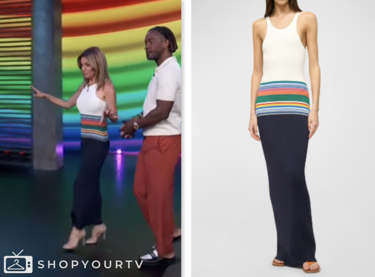 Access Daily: May 2024 Kit Hoover's Red Mini Dress | Shop Your TV