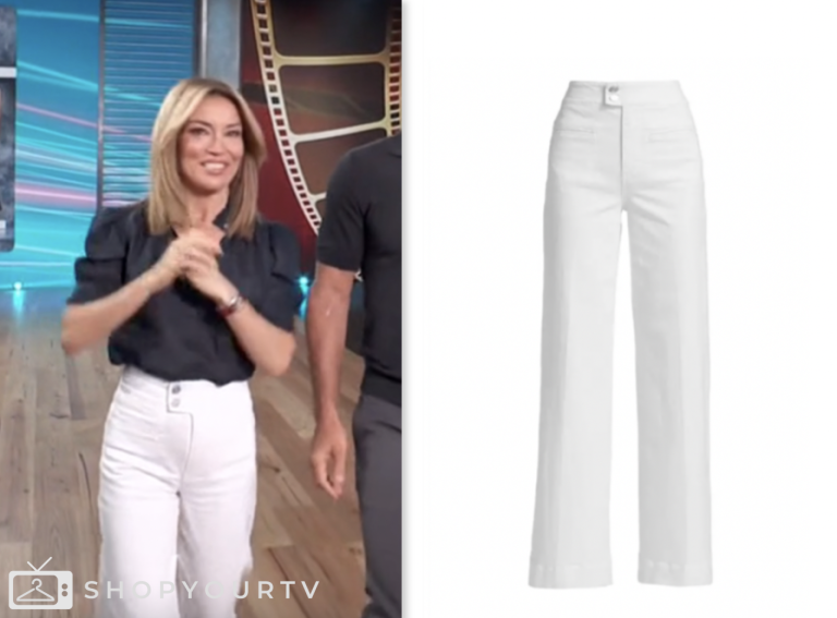 Access Daily: June 2024 Kit Hoover's White Pants | Shop Your TV
