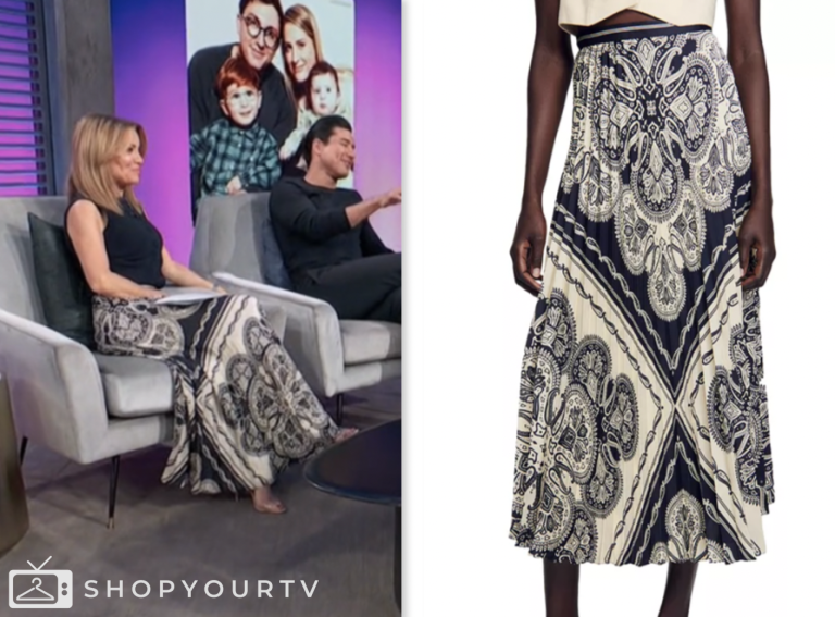 Access Daily: June 2024 Kit Hoover's Navy Blue and White Striped Jacket ...