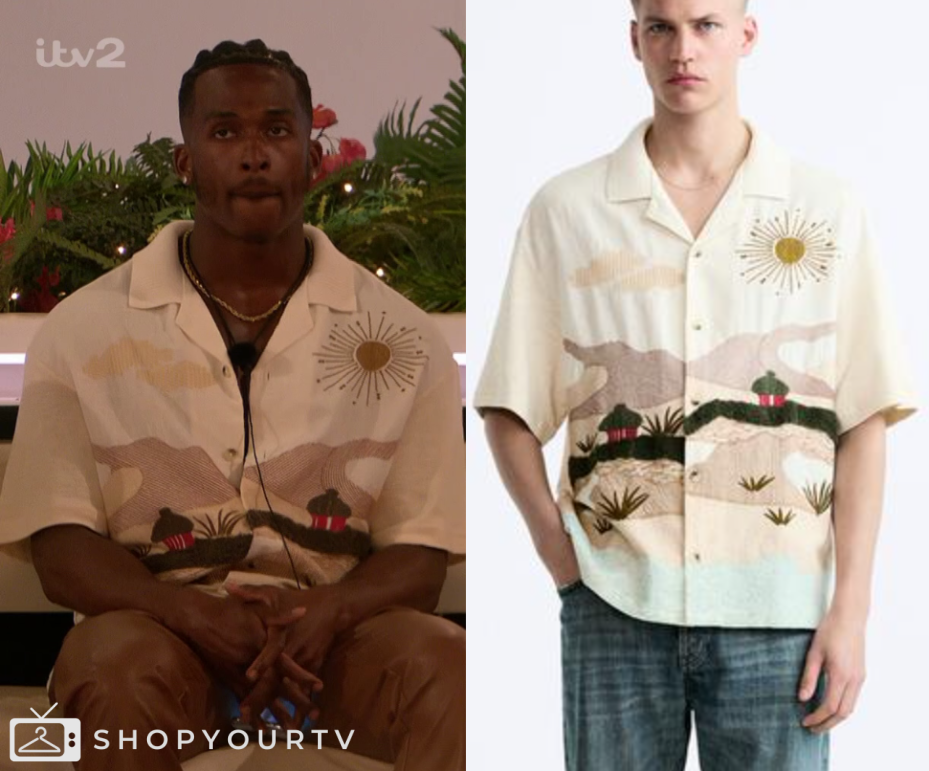 Love Island (UK): Season 11 Episode 16 Omar's Embroidered Landscape ...