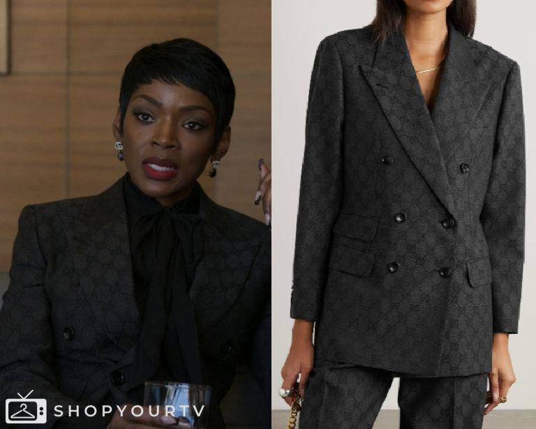 Power Book II Ghost: Season 4 Episode 4 Black Gucci Blazer | Shop Your TV