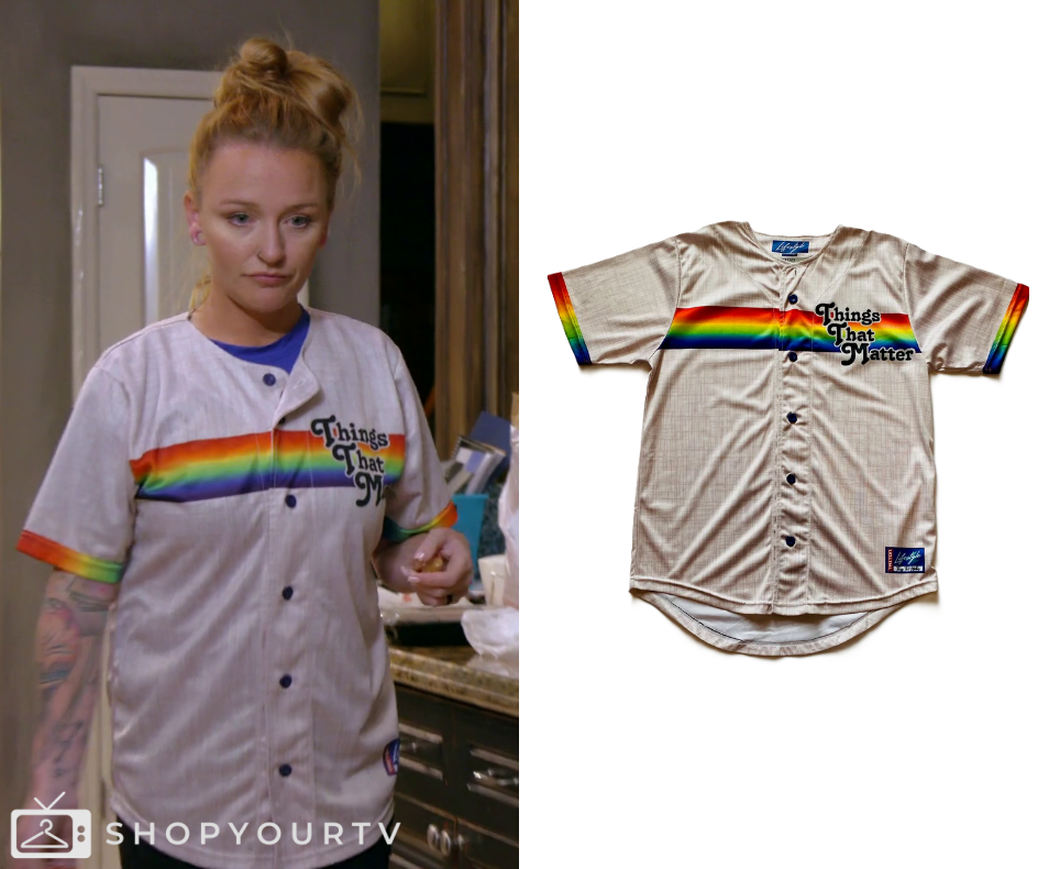 Teen Mom The Next Chapter: Season 2 Episode 4 Maci's "Things That Matter" Jersey | Shop Your TV