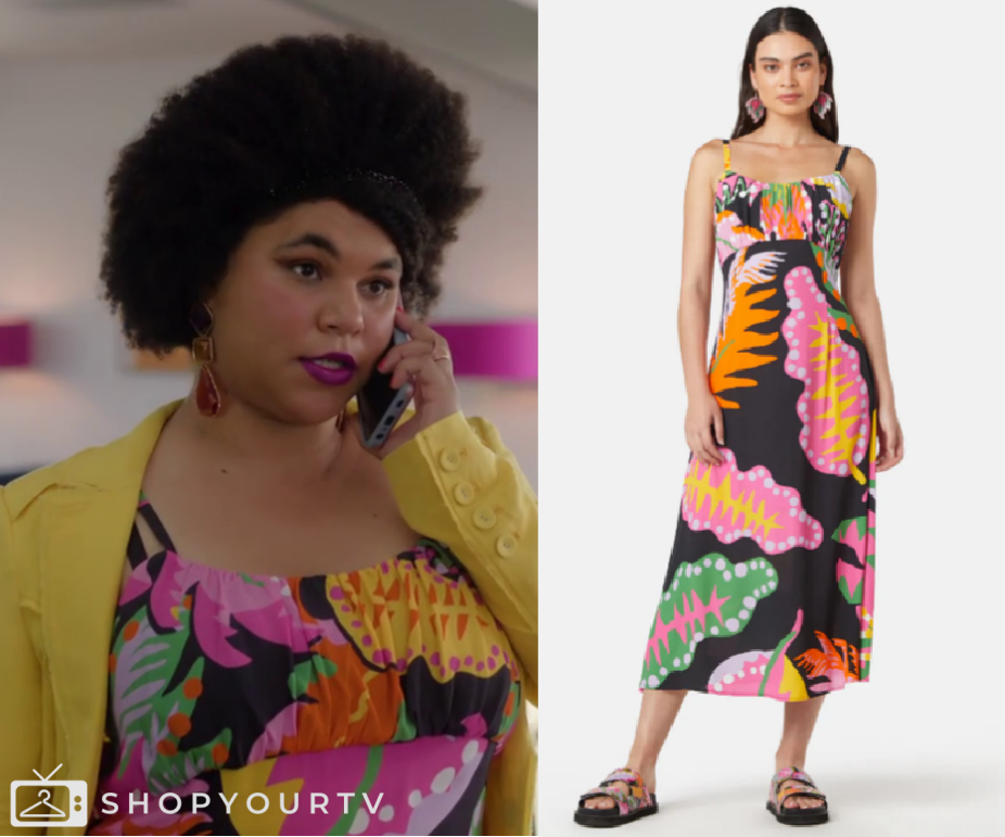 My Life is Murder: Season 3 Episode 8 Madison's Floral Print Dress ...