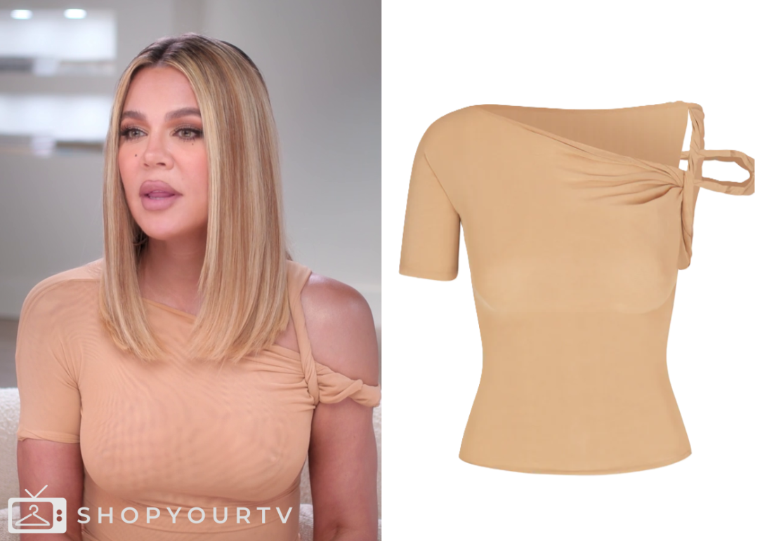The Kardashians: Season 5 Confessional Khloe's Twisted Sheer Top | Shop ...