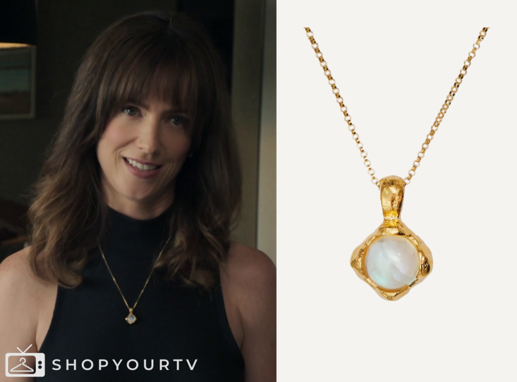 Rebus: Season 1 Episode 4 Rhona's Moonstone Pendant Necklace | Shop Your TV