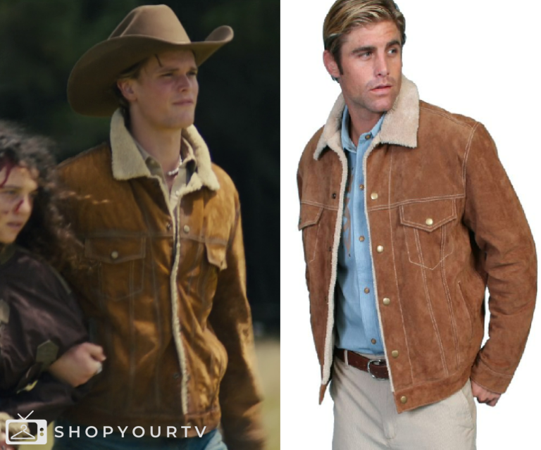 Sweet Tooth: Season 3 Episode 4 Jordan's Brown Suede Jacket | Shop Your TV