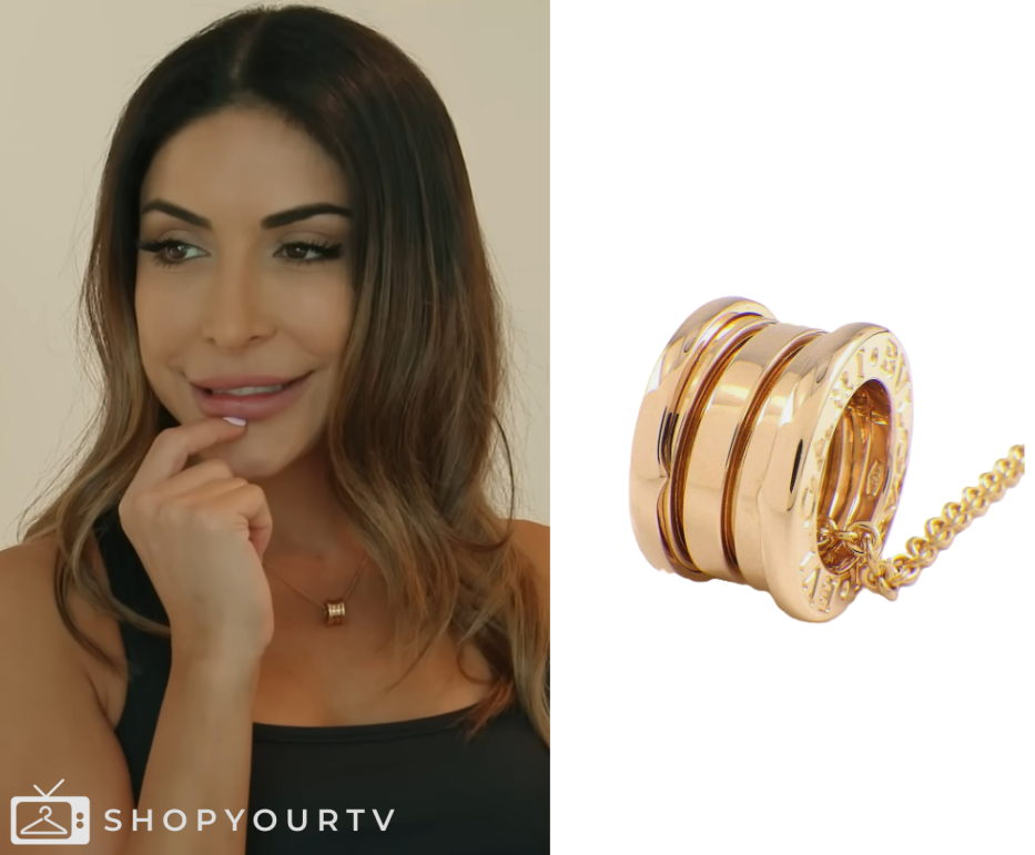 Real Housewives of Dubai: Season 2 Episode 2 Taleen's Gold Pendant ...