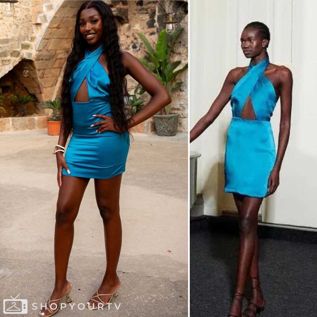 Love Island (UK): Season 11 Episode 28 Mimii’s Turquoise Halterneck ...