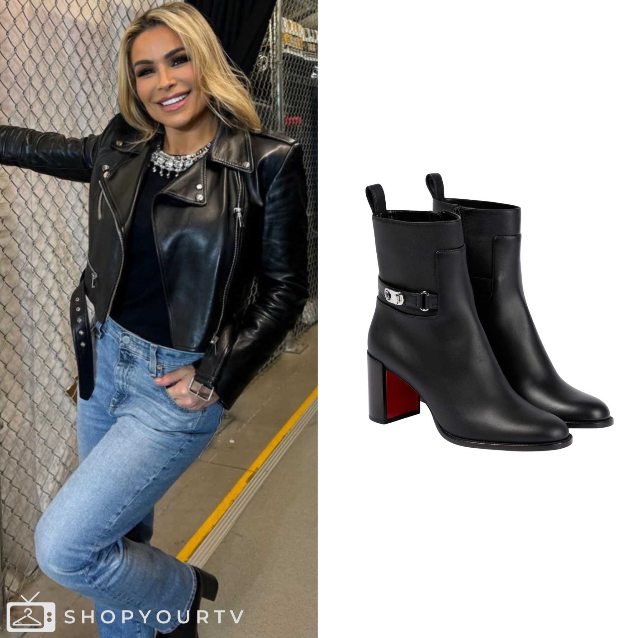WWE RAW June 2024: Natalya's Black Leather Boots | Shop Your TV