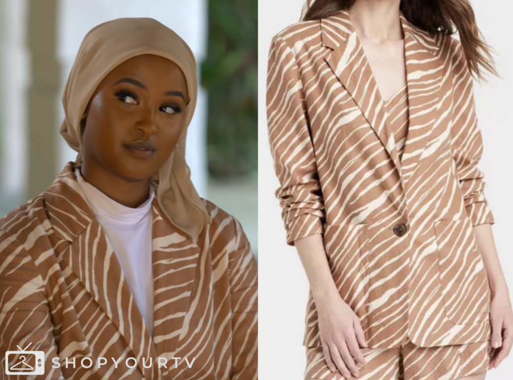 The Mole: Season 2 Episode 6 Muna's Striped Shirt | Shop Your TV