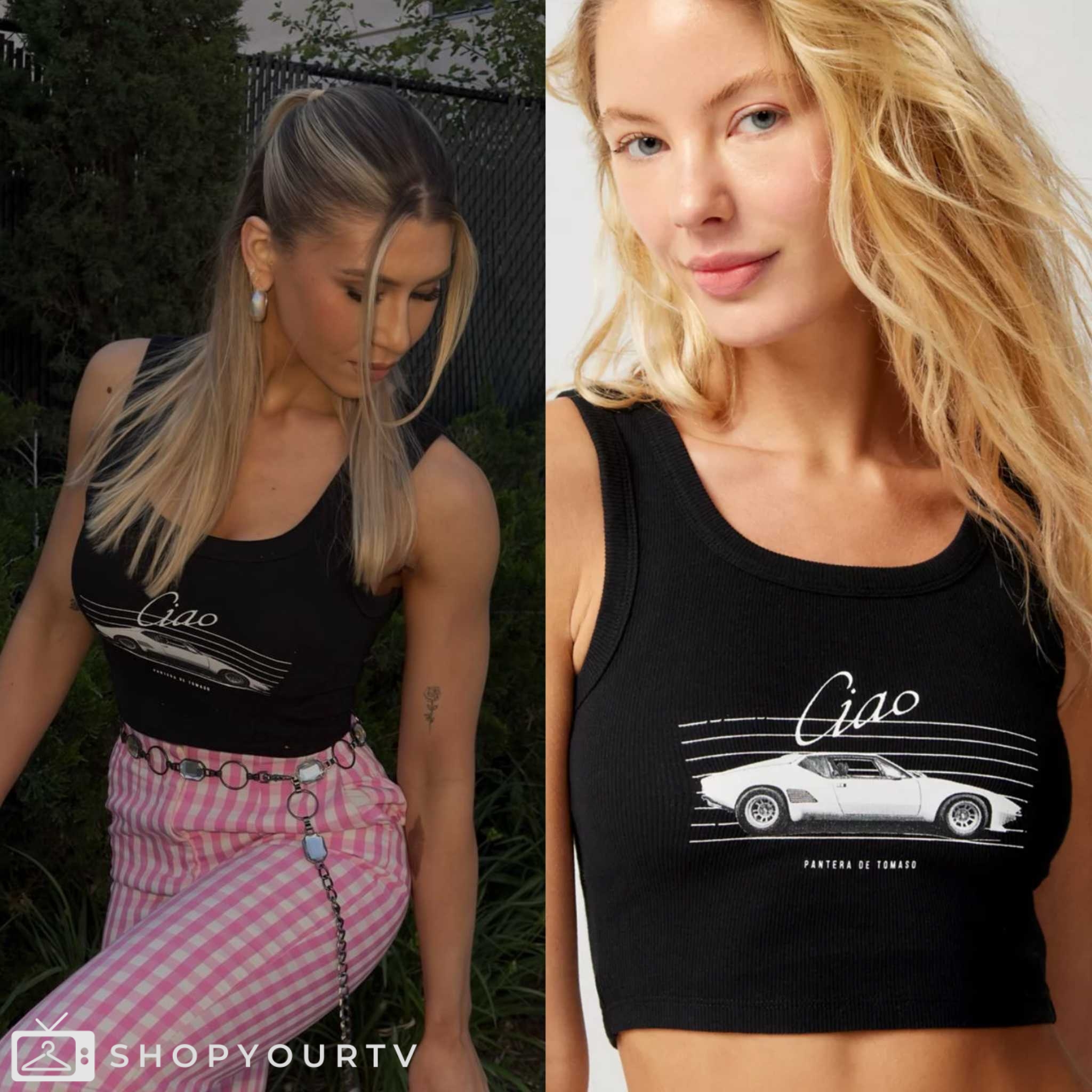 AEW Collision June 2024: Lexy's Graphic Tank Top | Shop Your TV