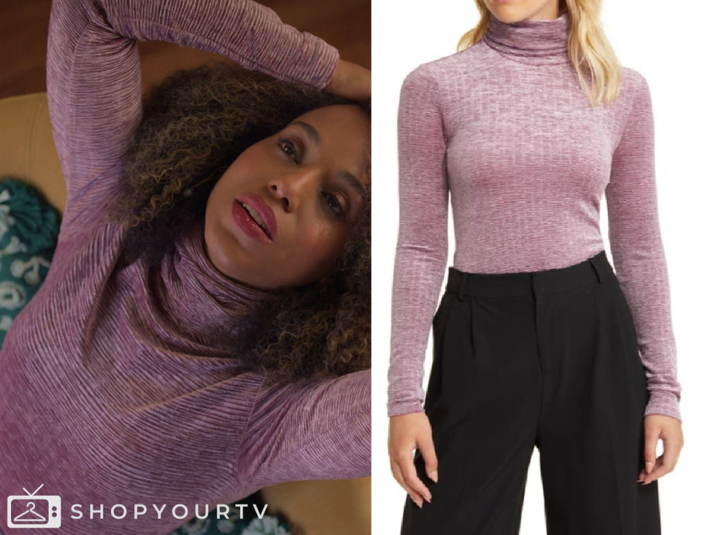 UnPrisoned: Season 2 Episode 5 Paige's Purple Textured Top | Shop Your TV