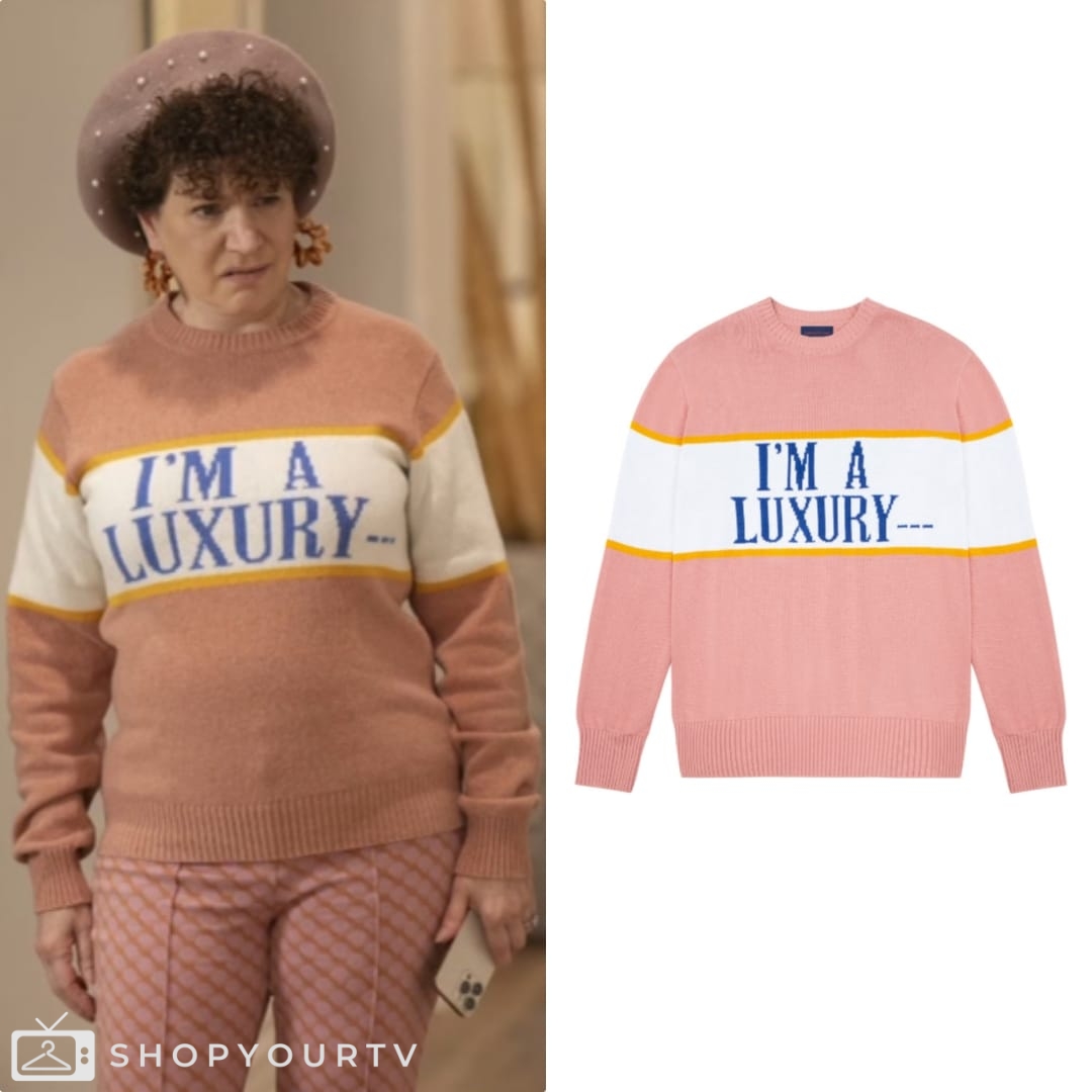 Live with Kelly and Mark: July 2024 Susie's Pink Crewneck Sweater ...