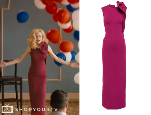 The Perfect Couple: Season 1 Greer's Red Rose Dress | Shop Your TV