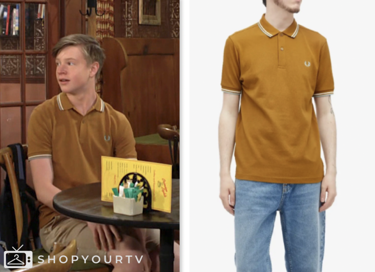 The Young and the Restless: July 2024 Johnny Abbott's Yellow Polo Shirt ...