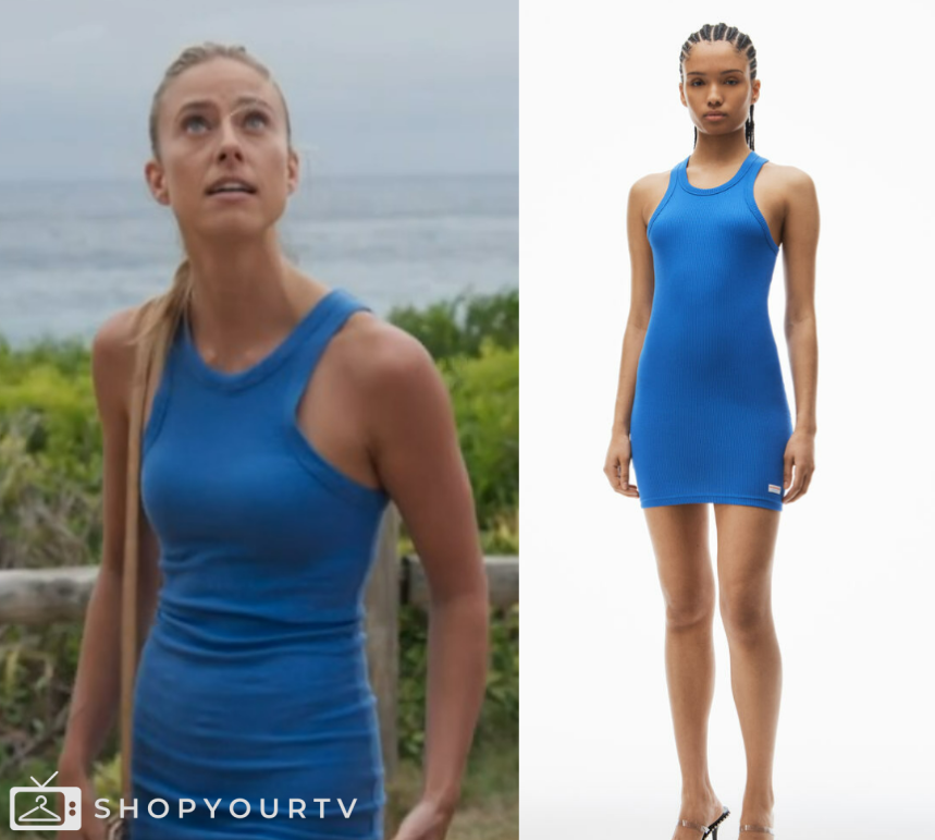 Home and Away: July 2024 Felicity's Blue Tank Dress | Shop Your TV