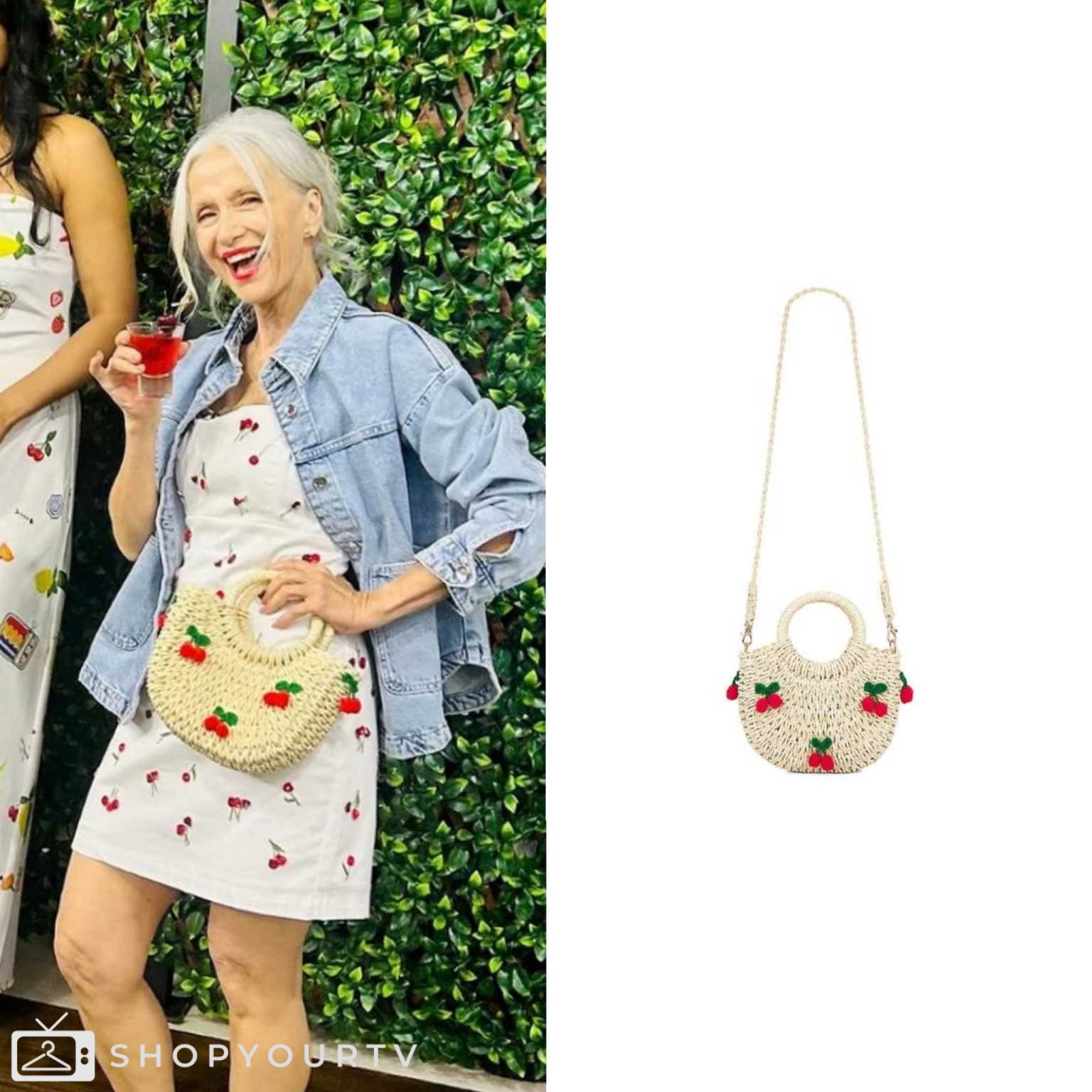 The Good Stuff With Mary Berg: July 2024 Cherry Print Bag | Shop Your TV