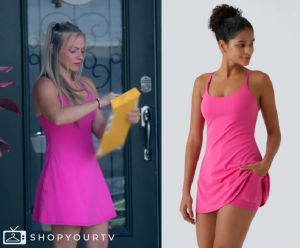 Teen Mom The Next Chapter: Season 2 Episode 5 Mackenzie's Pink Athletic Dress | Shop Your TV
