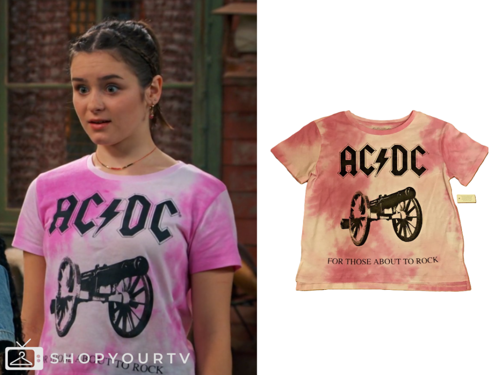 Bunkd: Season 7 Episode 17 Winnie's Pink Dye TEe | Shop Your TV