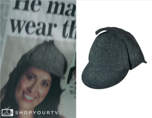 Sherlock: Season 3 Episode 3 Janine's Deerstalker Hat | Shop Your TV