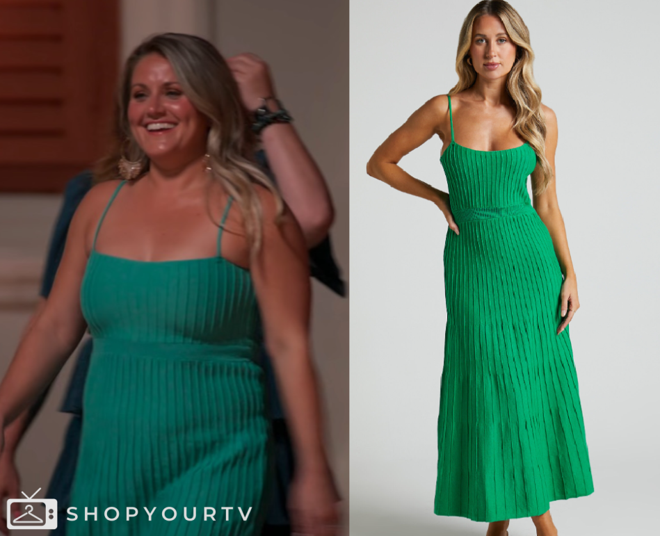 The Mole: Season 2 Episode 10 Ryan's Ribbed Dress | Shop Your TV