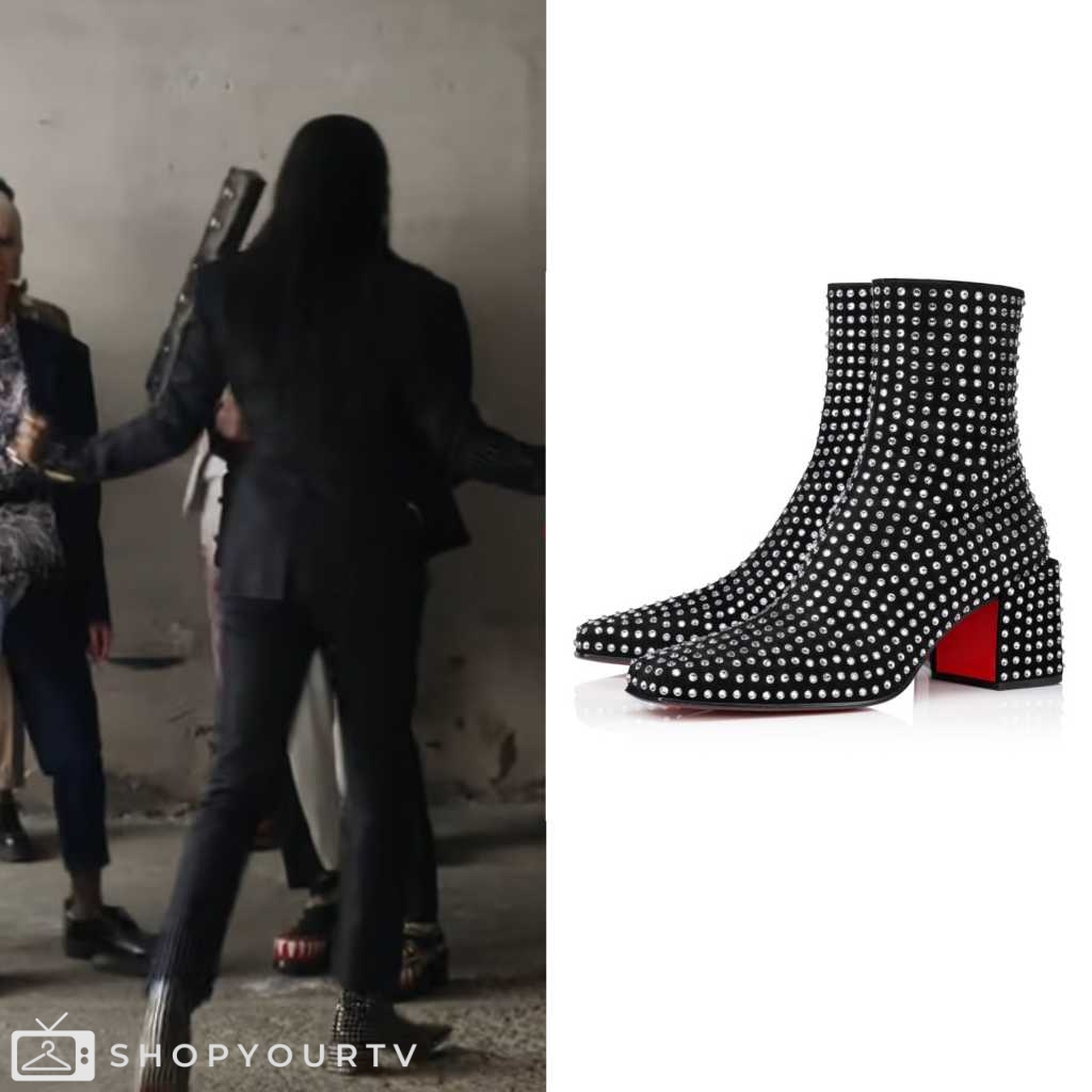 Emily in Paris: Season 4 Episode 4 Grégory’s Ankle Boots with Strass ...