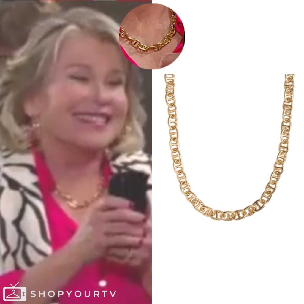 Days Of Our Lives: August 2024 Bonnie’s Gold Chain Necklace | Shop Your TV