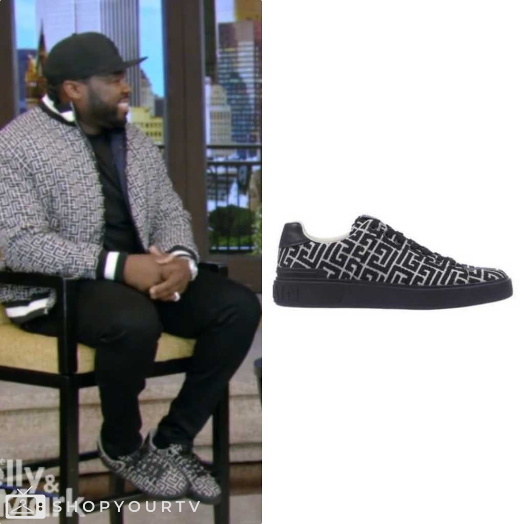 Live with Kelly and Mark: September 2024 50 Cent’s Monogram Low-Top ...