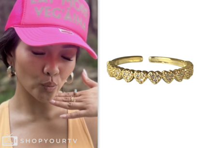 The Bachelorette: Season 21 Episode 8 Jenn Tran's Gold Heart Ring ...
