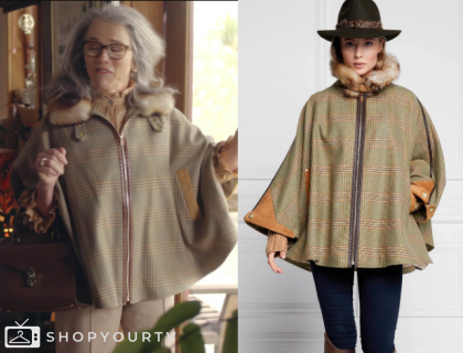 Under the Vines: Season 3 Episode 2 Marissa's Plaid Cape | Shop Your TV