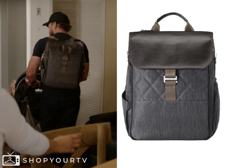 Seal Team: Season 7 Episode 1 Clay's Quilted Backpack | Shop Your TV
