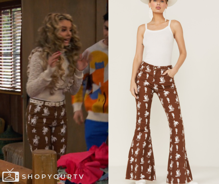 Bunk'd: Season 7 Episode 21 Destiny's Printed Pants | Shop Your TV