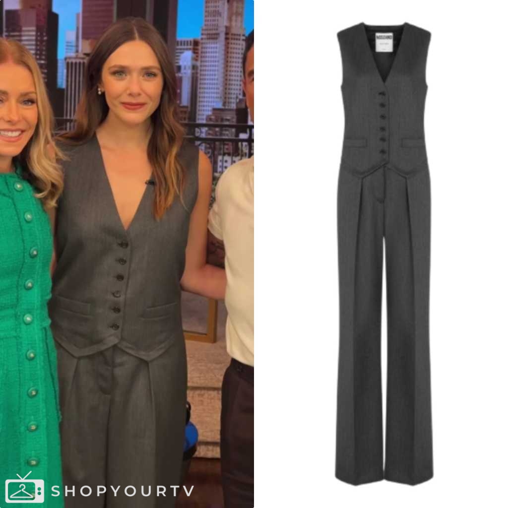 Live with Kelly and Mark: September 2024 Elizabeth's Suit Jumpsuit ...