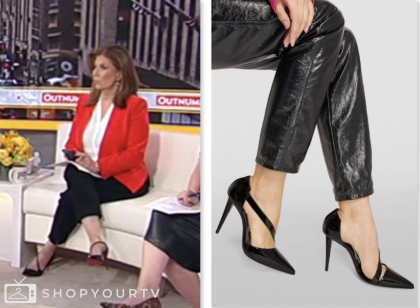 Outnumbered: September 2024 Tammy Bruce's Black Patent Leather Strappy ...
