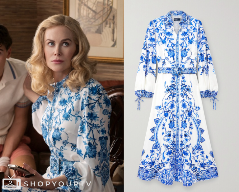 The Perfect Couple: Season 1 Episode 2 Greer's Printed Dress | Shop Your TV
