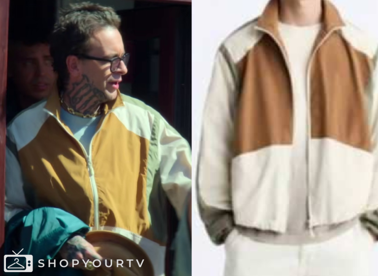 Brassic: Season 6 Episode 1 Vinnie's Color Block Jacket | Shop Your TV