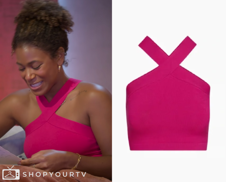 Love is Blind: Season 7 Episode 4 Marissa's Cross Neck Top | Shop Your TV