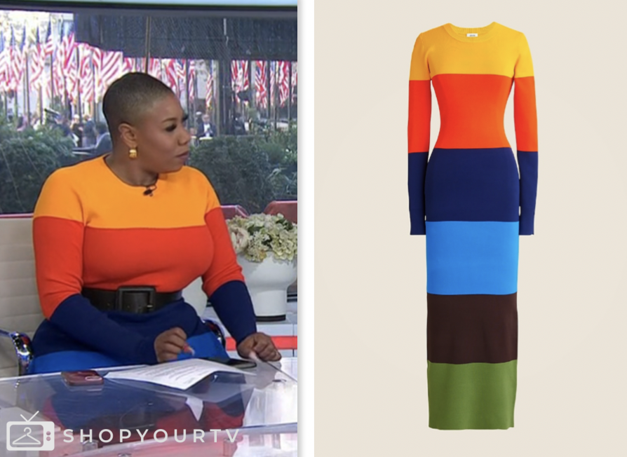 The Today Show: November 2024 Symone Sanders-Townsend's Colorblock ...
